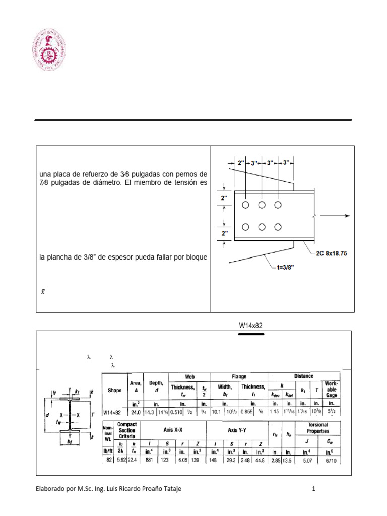 Examen Parcial - ES-832J - 2020 - I | PDF | Pandeo | Materiales