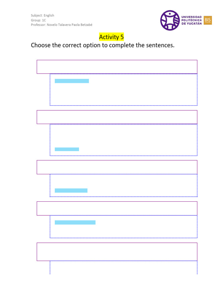Passive Voice Activities 1-5 | PDF | Harry Potter
