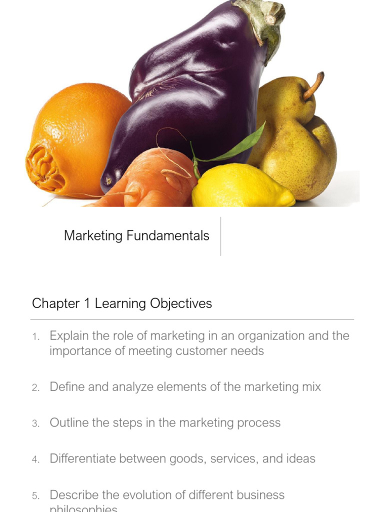 Chapter 1 Lecture Final Fall 2024 | PDF | Marketing | Market (Economics)