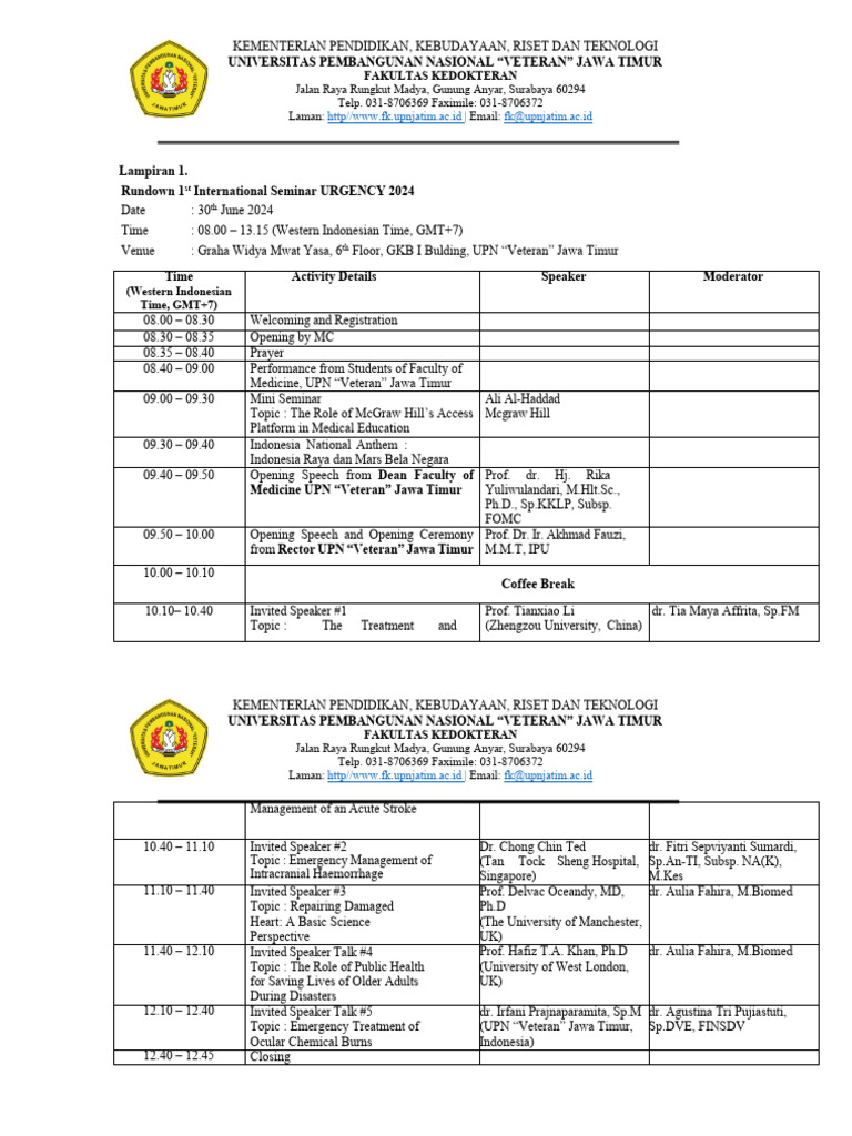 Medical Seminar on Urgent Care | PDF