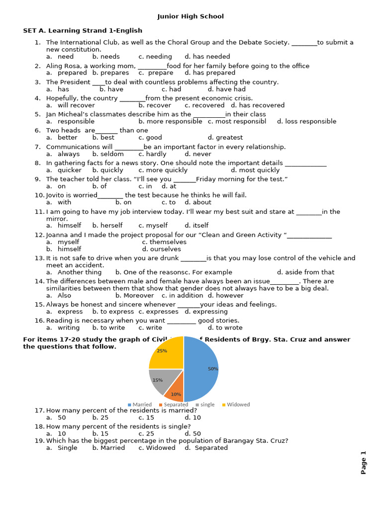 Als Reviewer LS1 English Set A Cobilla | PDF | Body Image