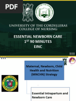 EINC (Essential Intrapartum and Newborn Care) | PDF | Nipple | Breastfeeding