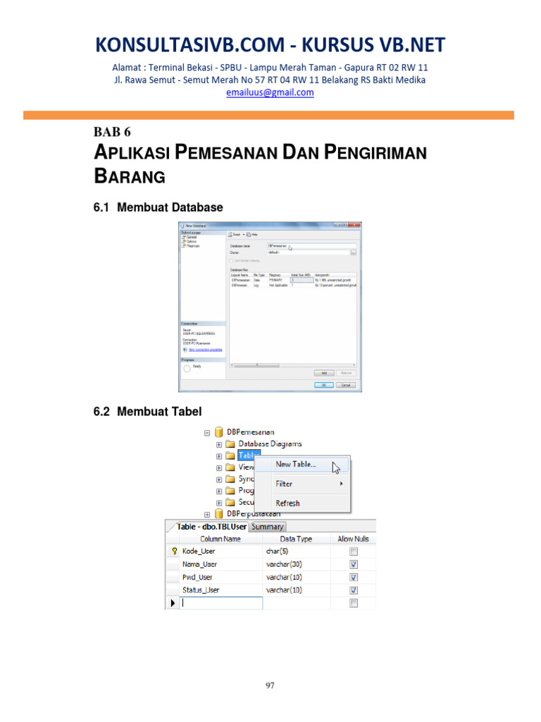 Bab 6 Aplikasi Pemesanan Dan Pengiriman Barang | PDF