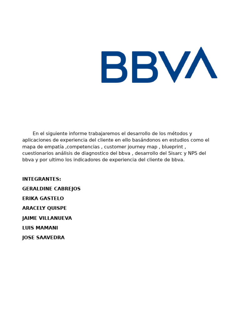 Bbva Ev2 | PDF | Negocios