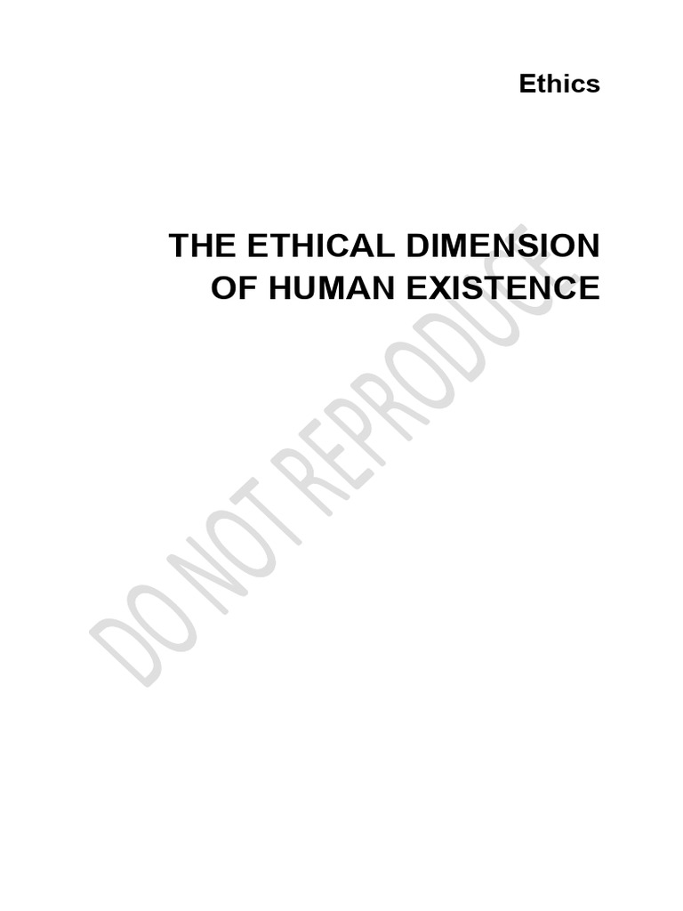 Ethics Chapter 1 Pdf Morality Thought