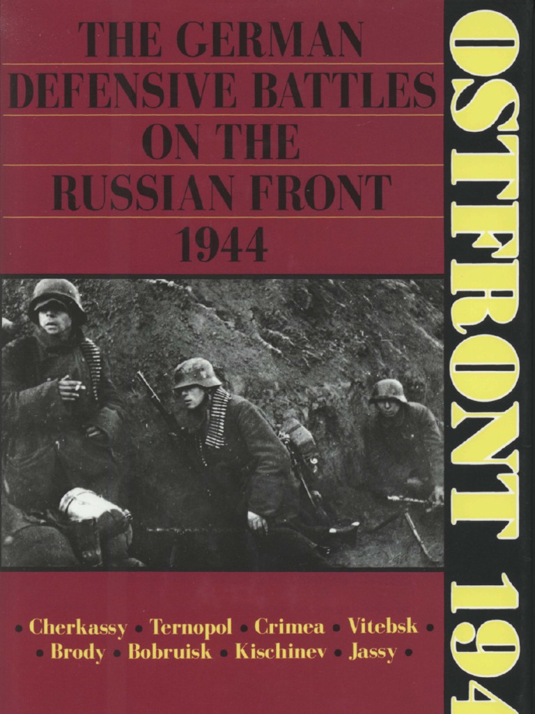 Ostfront 1944 | PDF | Eastern Front (World War II) | Division (Military)