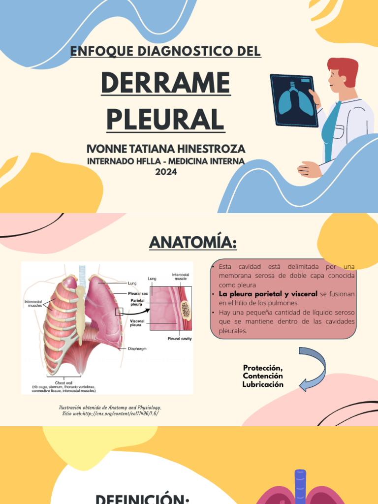 Derrame Pleural | PDF | Causas de la muerte | Medicina CLINICA