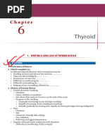 OSCE Thyroid Exam Guide | PDF | Thyroid | Neck