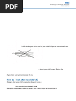 K-Wire Removal: Patient Guide | PDF | Patient | Medicine