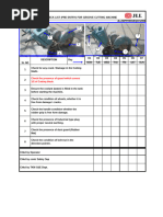 Pre-Inspection Checklist For Blasting | PDF