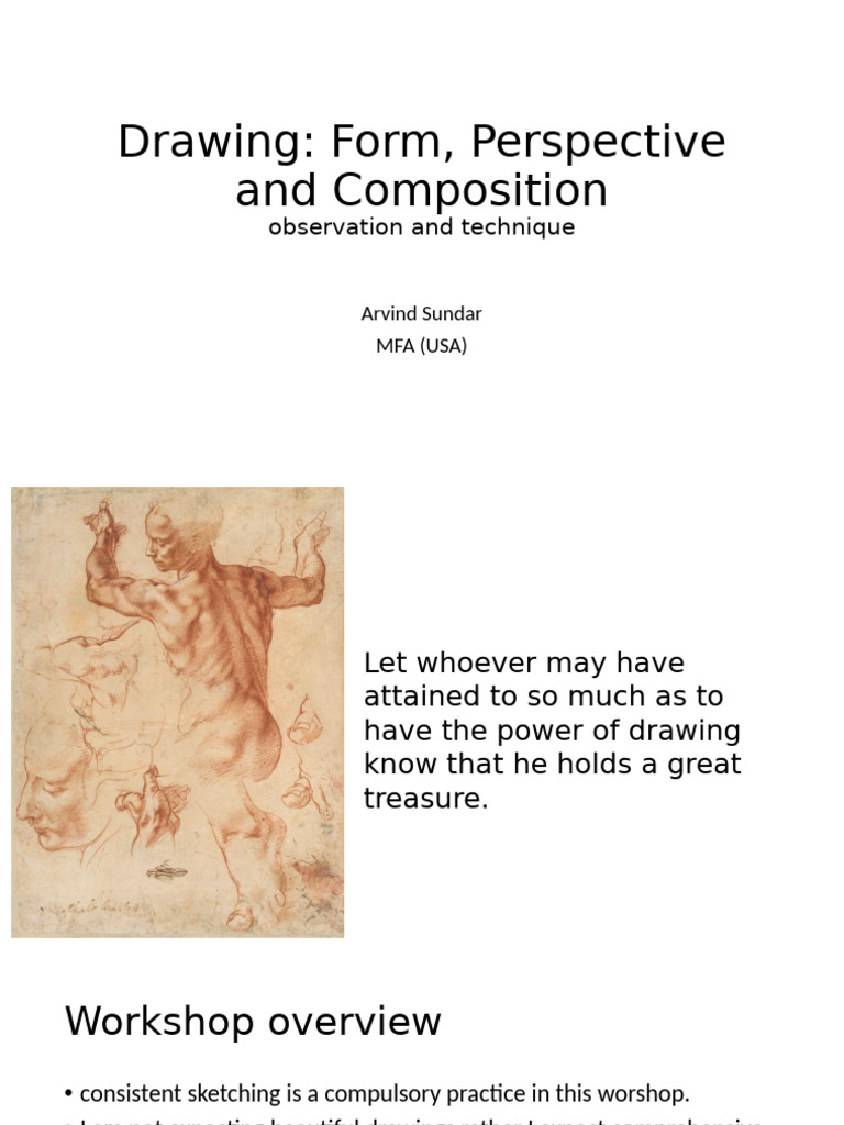Basics of Drawing | PDF
