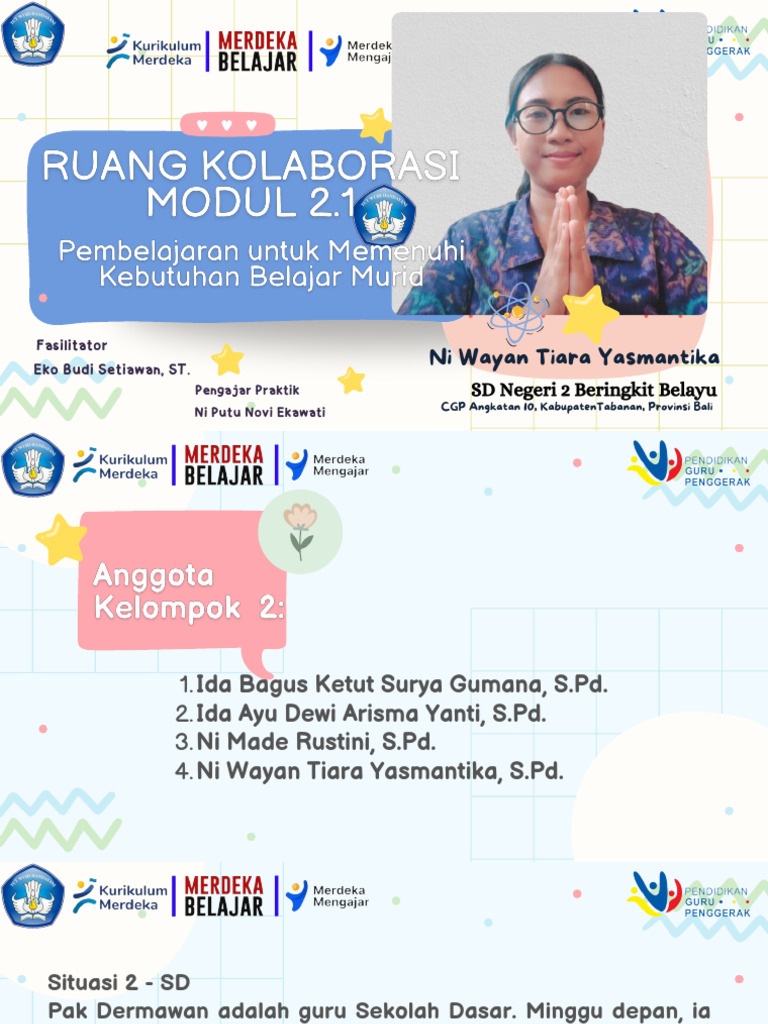 Ruang Kolaborasi Modul 2.1 NI WAYAN TIARA YASMANTIKA | PDF | Kesehatan Holistik