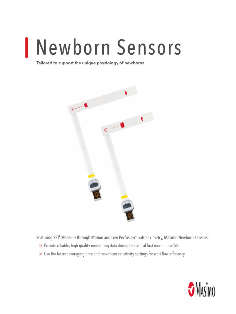 PLM 10199b Product Information Newborn Sensors Us | PDF | Infants