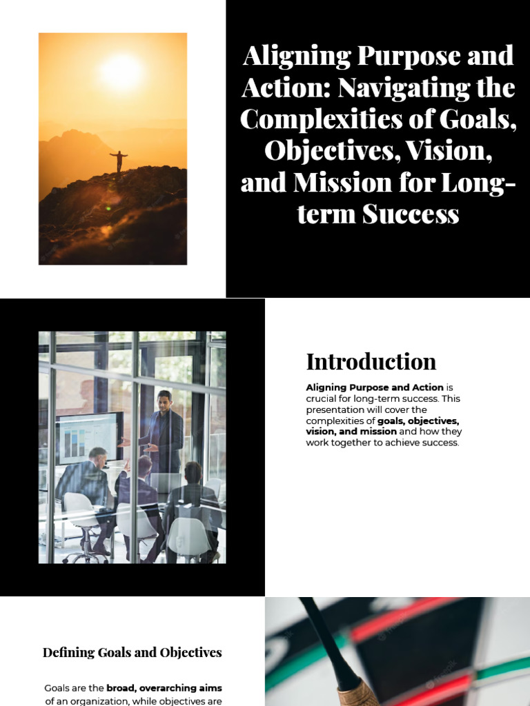 Goals and objectives | PDF