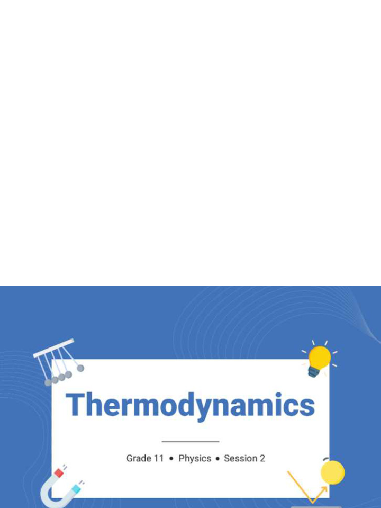 Thermodynamics 2 | PDF