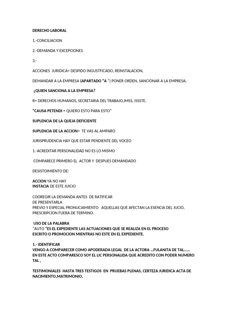Derecho Laboral II | PDF | Derecho