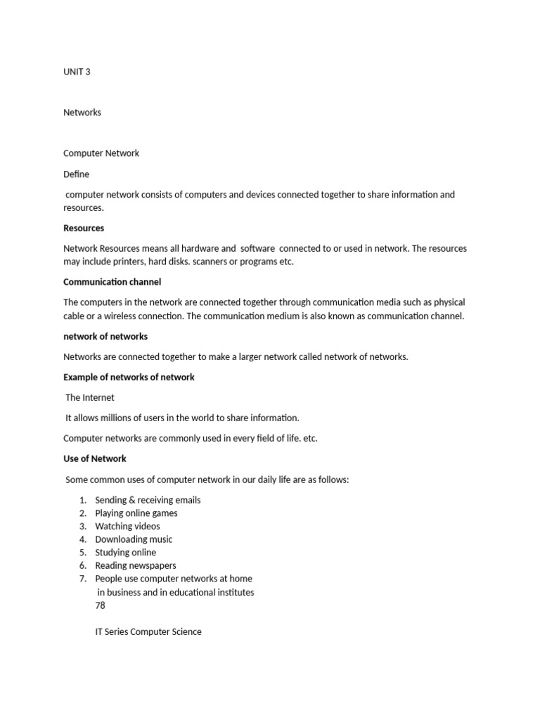 Understanding Computer Networks Basics | PDF | Computer Network | Server (Computing)