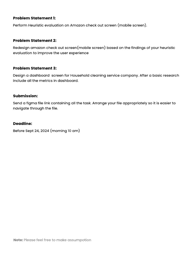 Intern Design Task | PDF