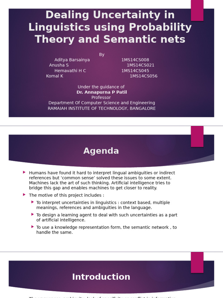 Presentation | PDF | Semantics | Information