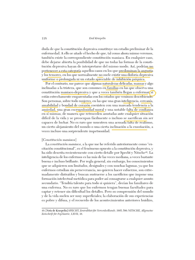 Constitución Maníaca | PDF | Manía | Desorden bipolar