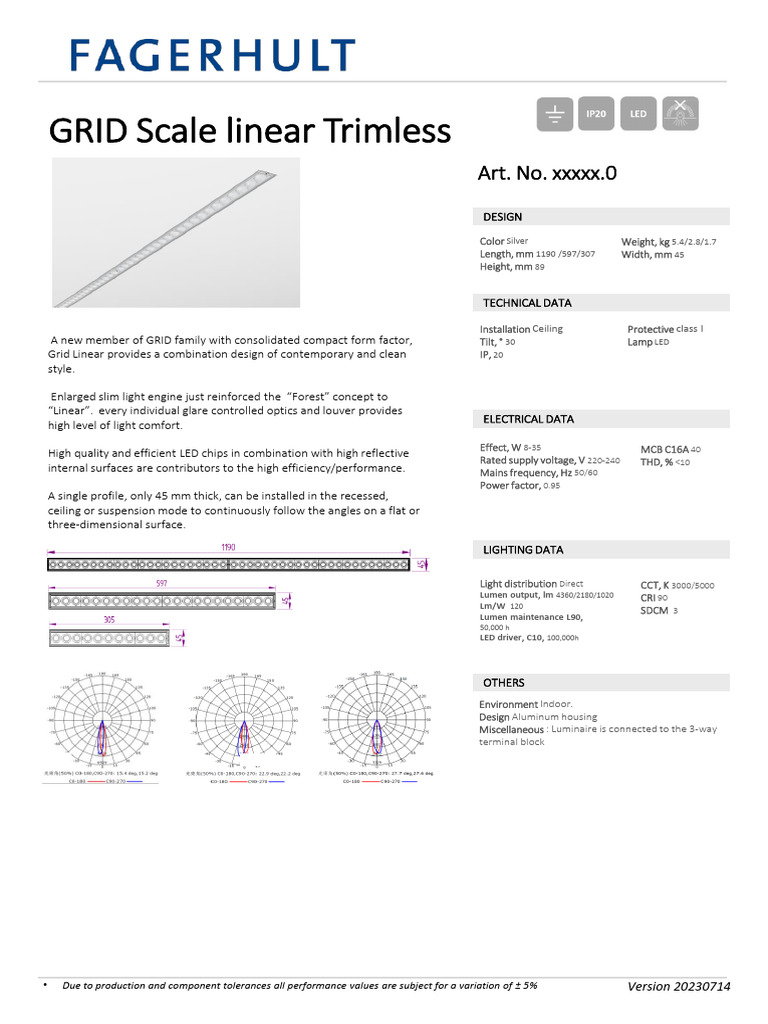 GRID Scale Trimless LED Linear Light | PDF | Optics | Electrical Equipment