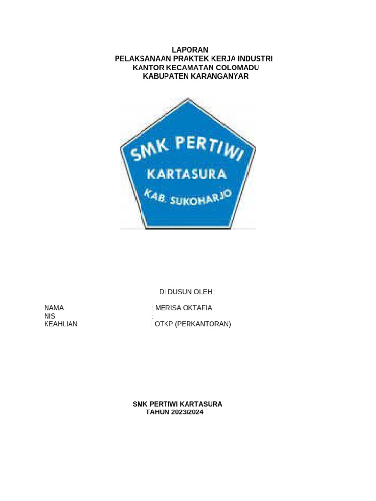 Laporan PKL-1 | PDF