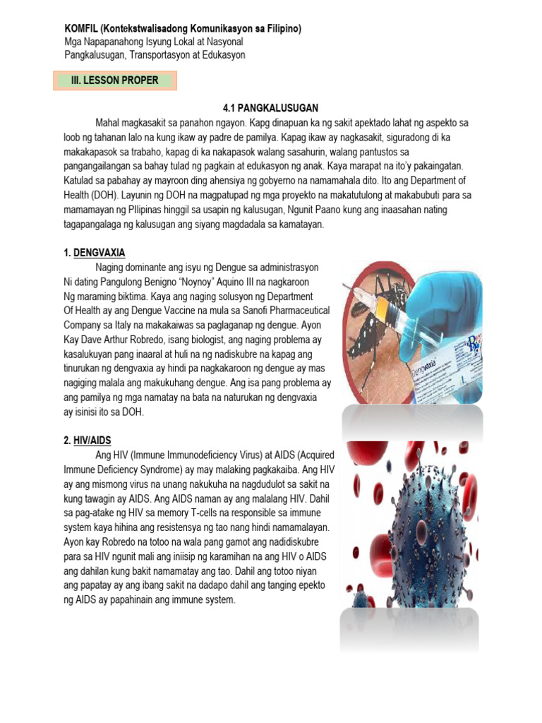 Module 10. Lesson Proper | PDF