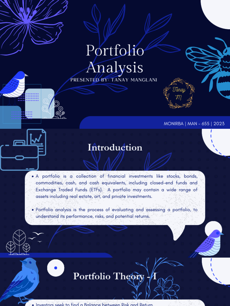 SAPM Unit 3 Presentation-2 | PDF | Financial Risk | Modern Portfolio Theory