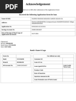 SHG Application Form | PDF | Loans | Banks