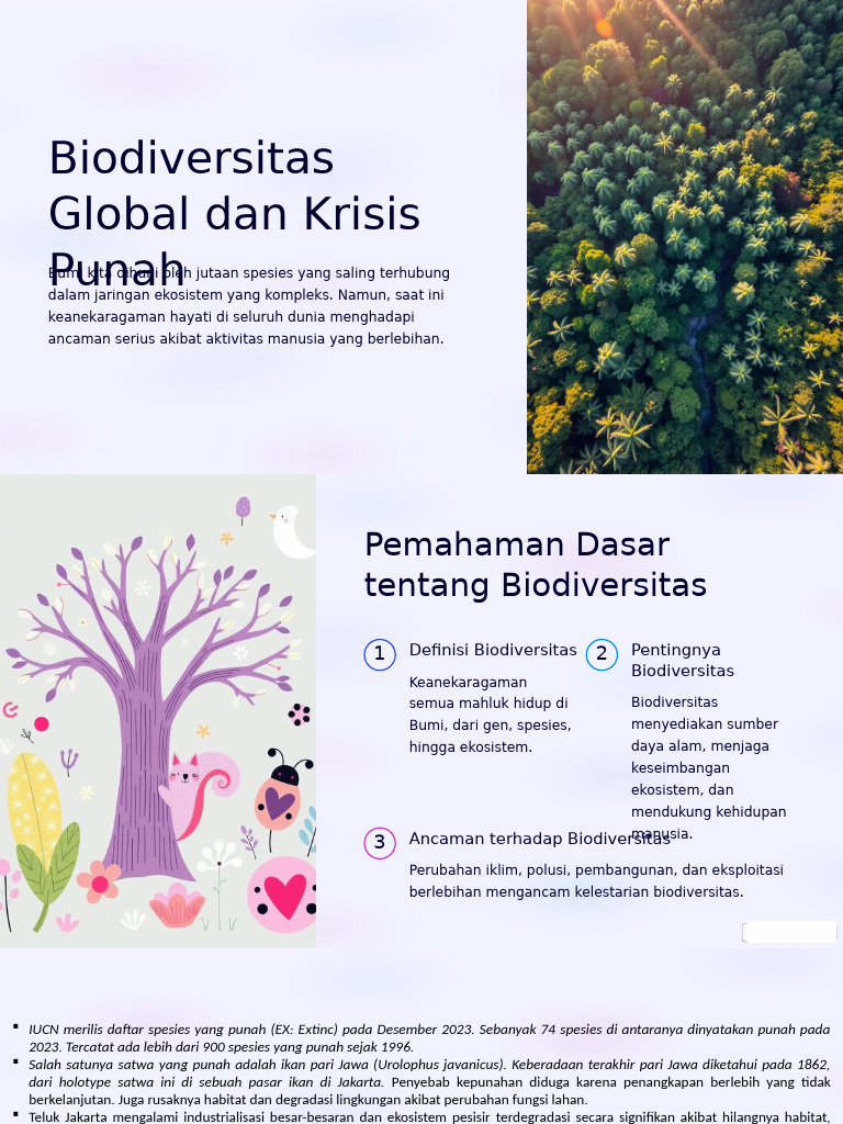 Krisis Biodiversitas Global | PDF