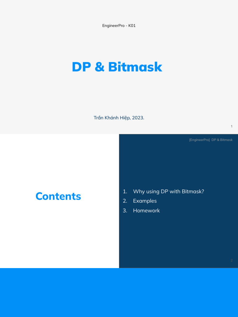 DP & Bitmask | PDF | Applied Mathematics | Mathematical Relations