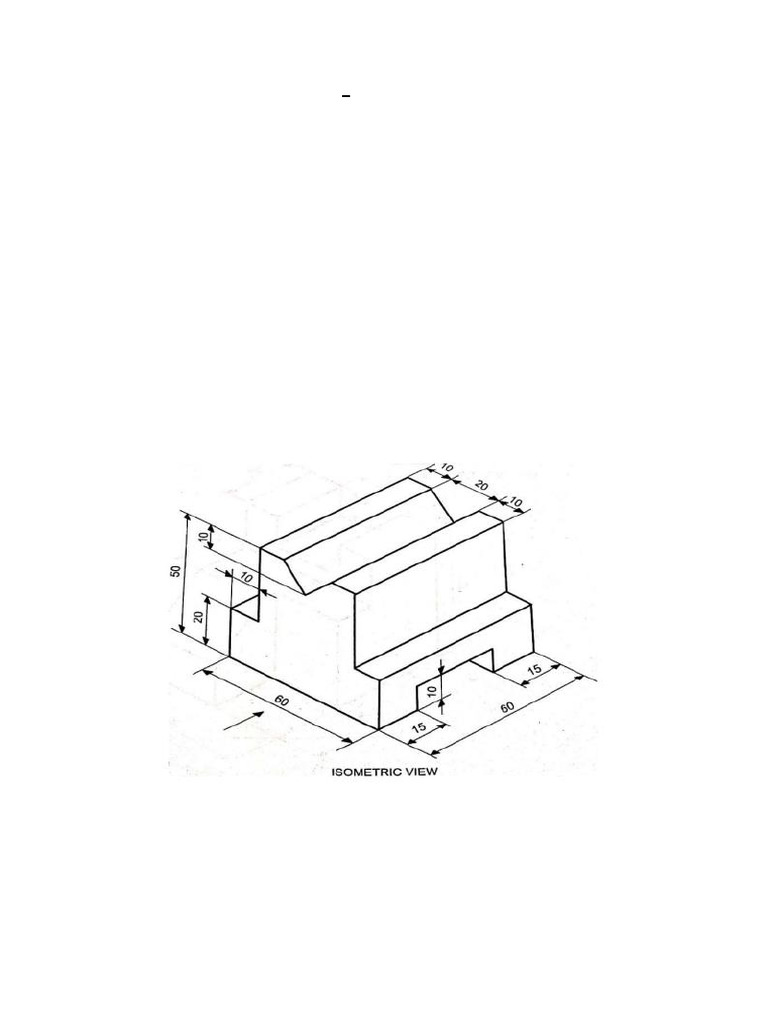 Engineering Drawing Exercise | PDF