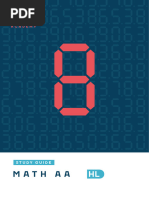 MAA HL Formula Booklet Exam | PDF | Area | Logarithm