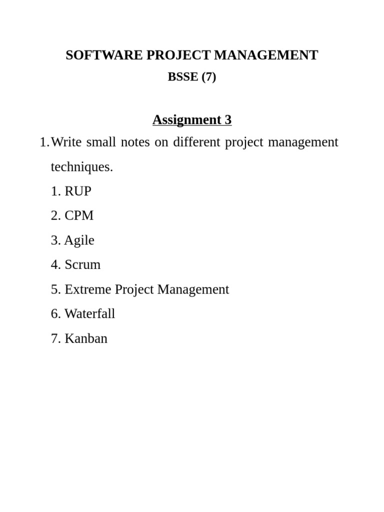 SPM Assignment 3 | PDF | Art | Technology & Engineering