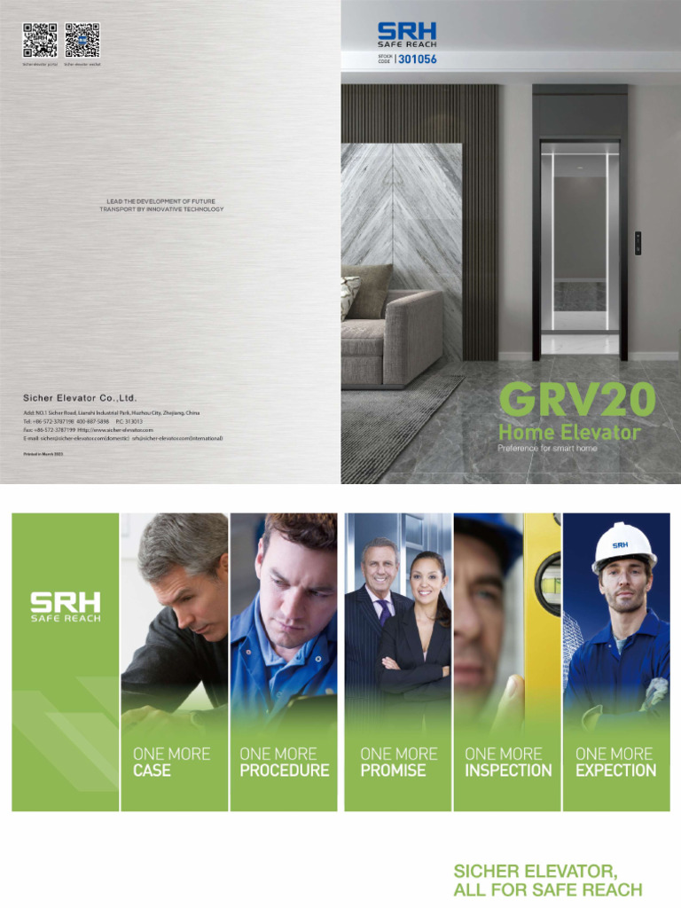 SRH home elevator brochures | PDF
