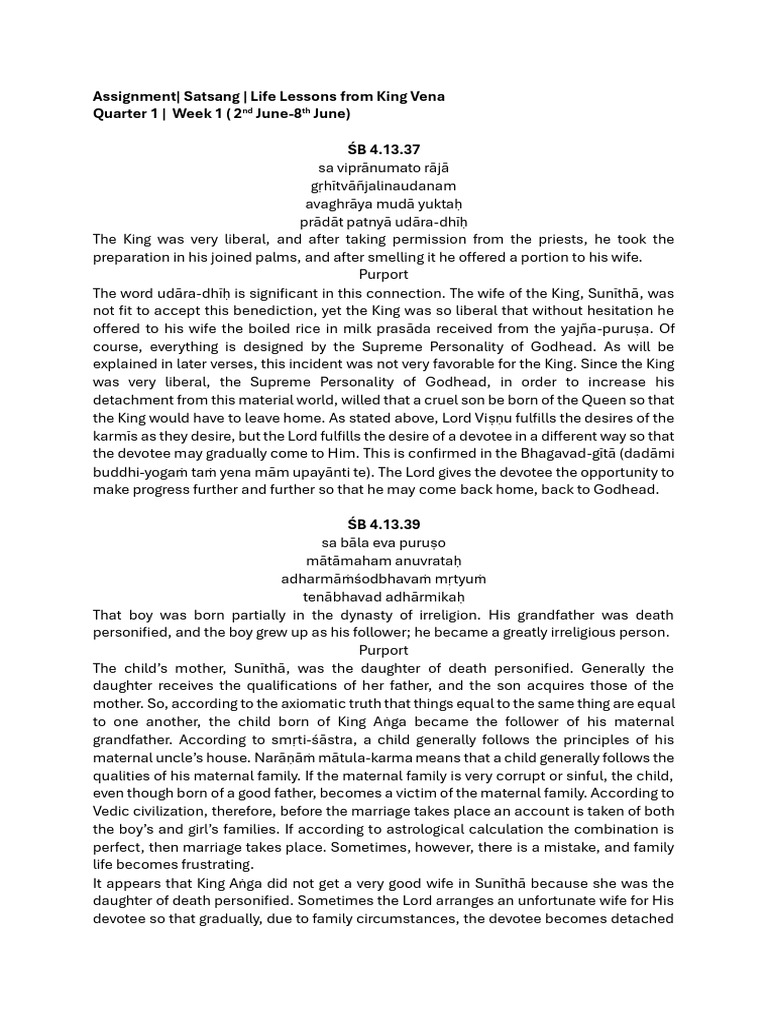 Assignment 1 | PDF | Religion & Spirituality