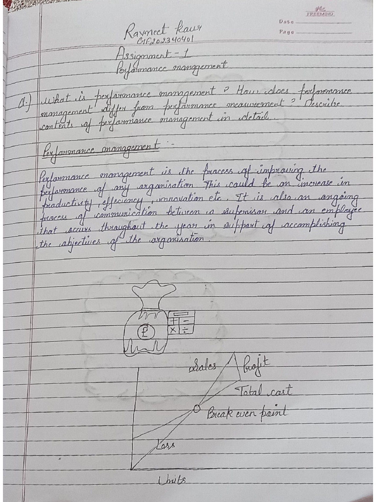 performance management assignment Ravneet kaur | PDF