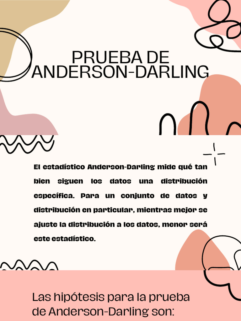 Prueba de Anderson-Darling: Análisis y Significado | PDF