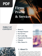 Consulting Company Profile Sample in PDF | PDF | Strategic Management ...