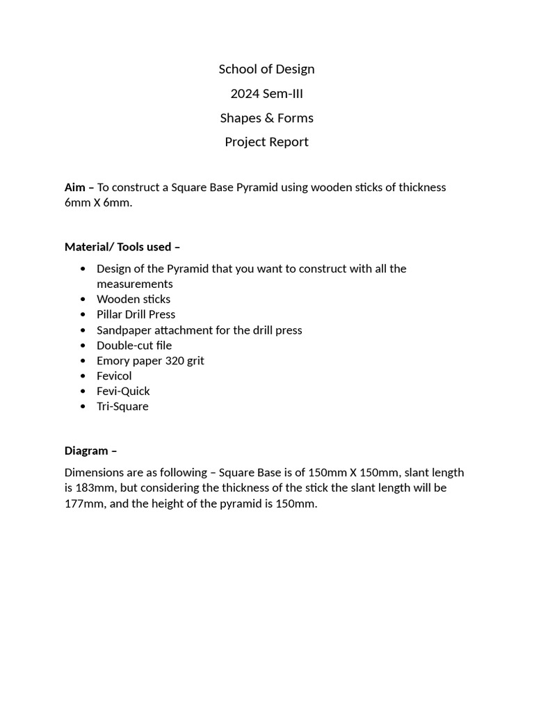 Pyramid Report | PDF