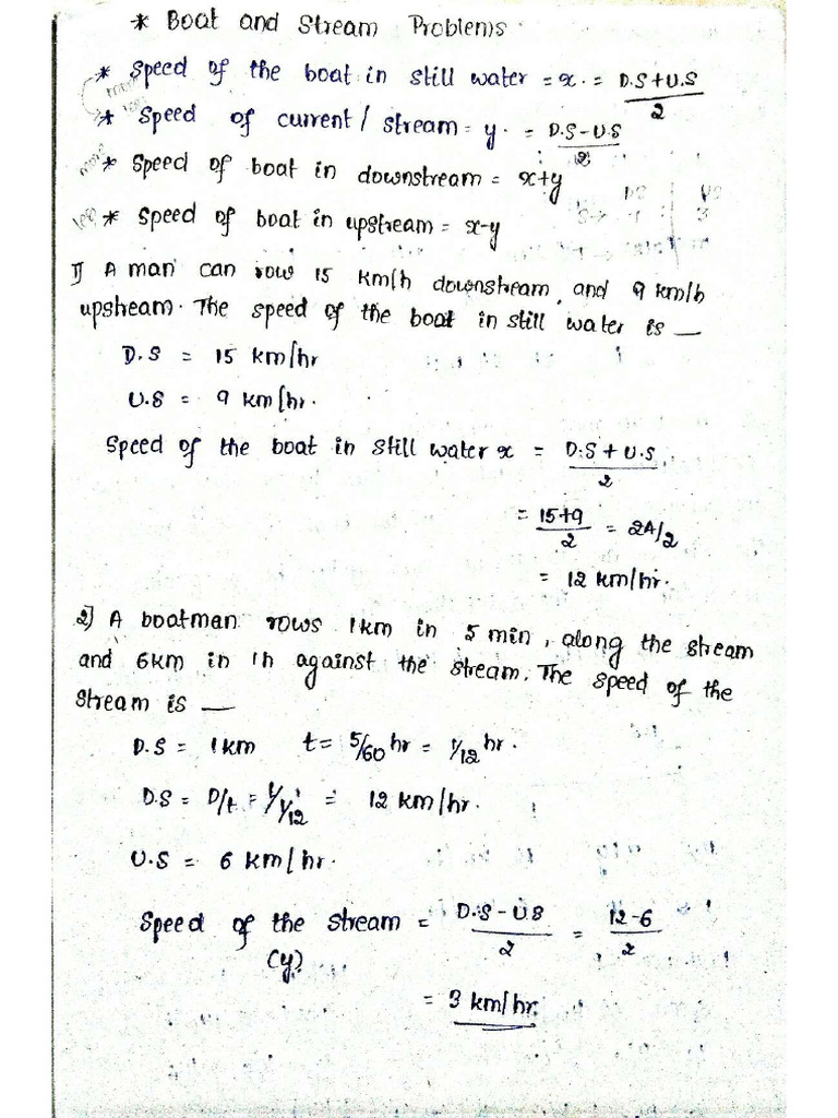 Boats and Streams | PDF