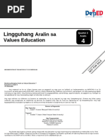 Q1 WS VE 8 Lesson 1 Week 1 | PDF