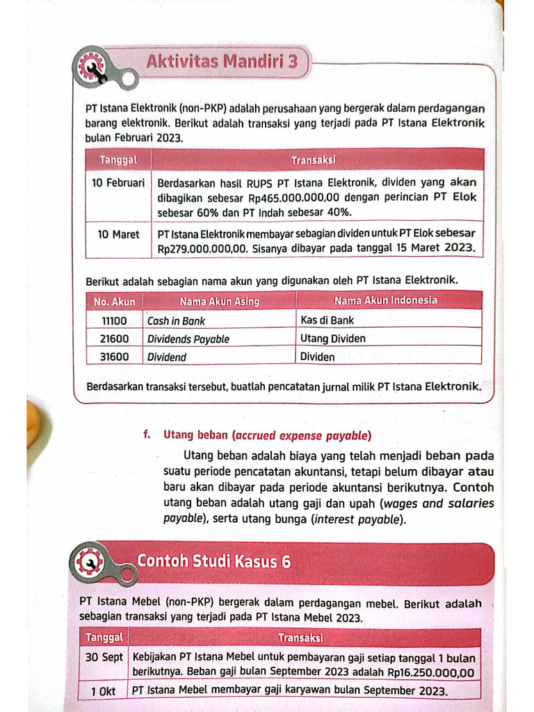 Lanjutan Kartu Utang | PDF