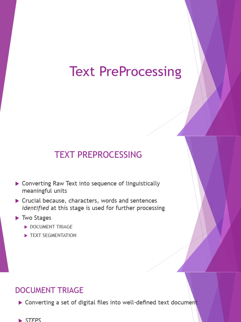 6-Text Preprocessing-01-08-2024 | PDF | Character Encoding | Word