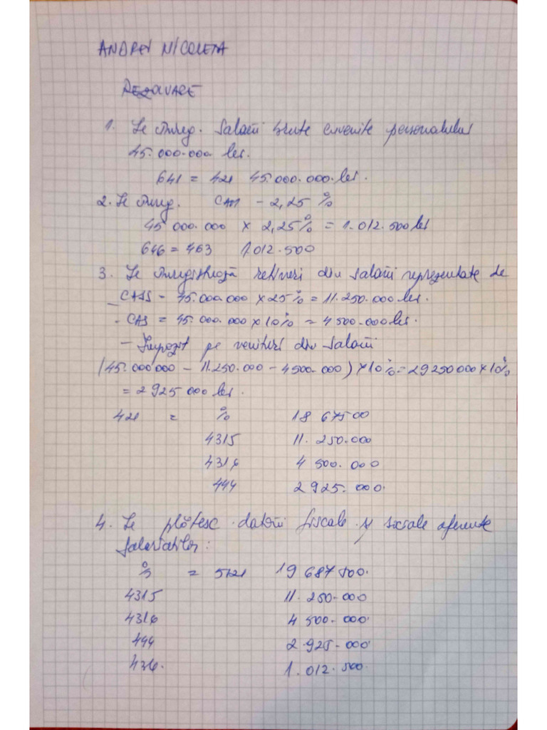 Andrei Nicoleta Simulare 3, | PDF