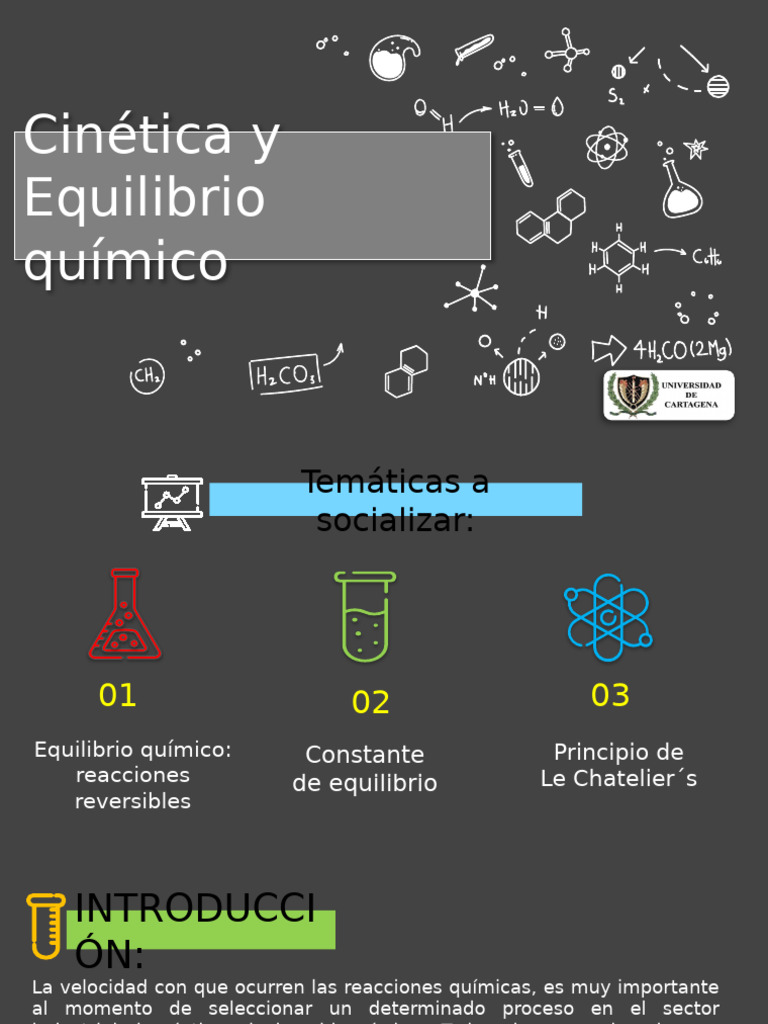 Equilibrio Químico | PDF | Equilibrio químico | Reacciones químicas