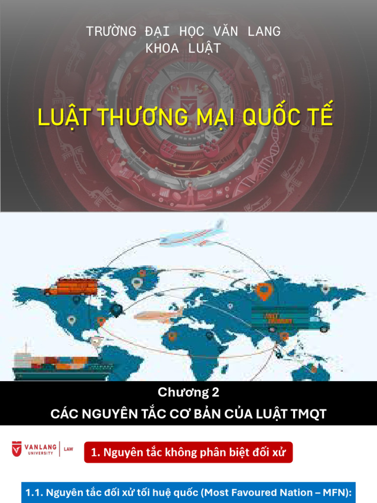 Buổi 3. Các Nguyên Tắc Cơ Bản Của LTMQT | PDF