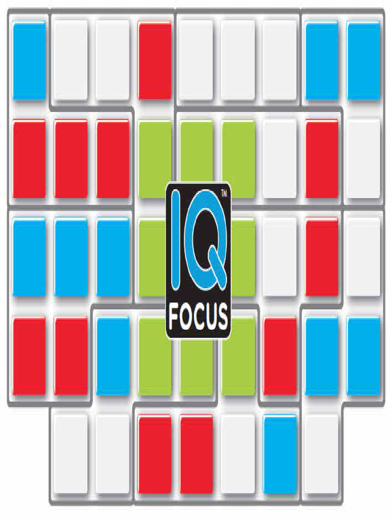 SmartGames SG-422 IQ-Focus Challenge-Booklet 9bbaf7 | PDF