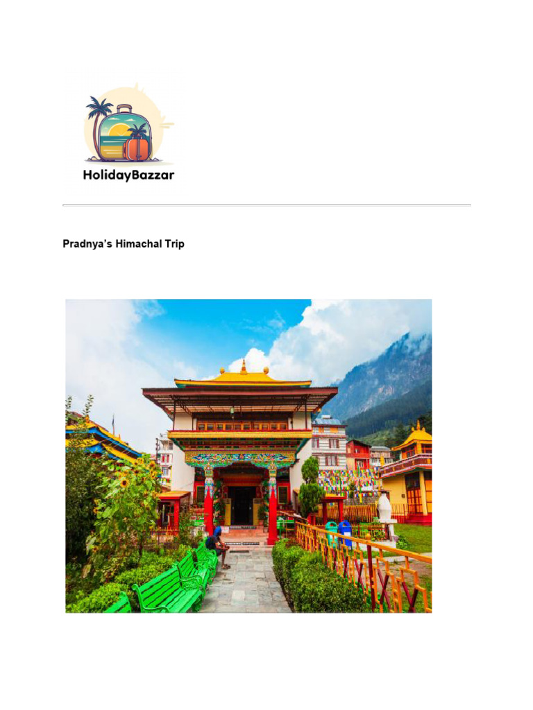 Himachal Package For Pradnya Mam | PDF