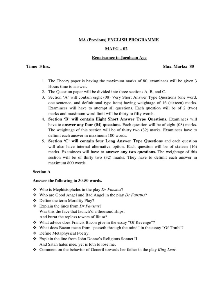 Maeg-02 242 | PDF | Poetry | English Literature